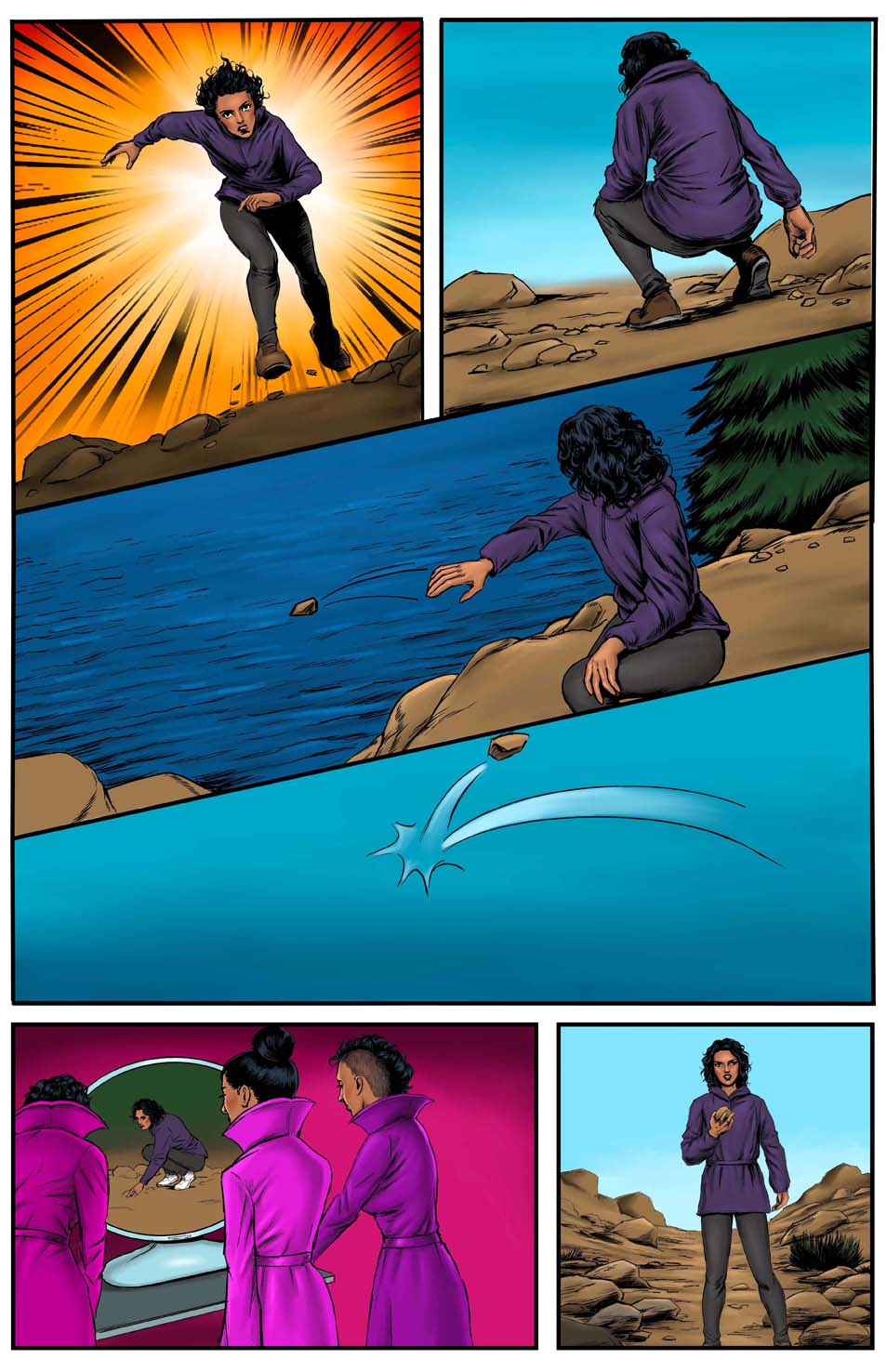 The Feminists From Outer Space Comic Book! - Santosha-Tantra.com